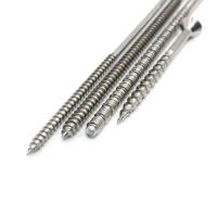 China Stainless Steel Custom Extra Long Cross Countersunk Head Self Tapping Screw Plain Finish for sale