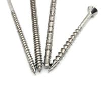 China Stainless Steel Custom Extra Long Cross Countersunk Head Self Tapping Screw Plain Finish for sale