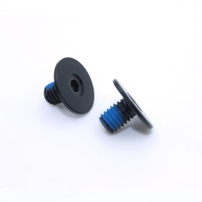 China M2 M2.5 M3 M3.5 M4 M5 M6 M8 Black Hexagon Socket Half Thread Allen Head Screws for sale