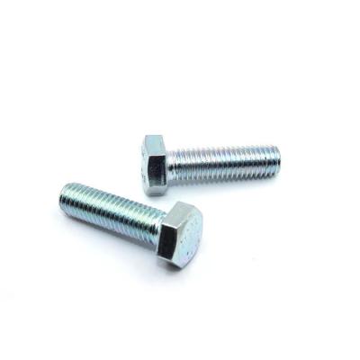 Cina Via di spedizione Hk Post Steel Hex Head Bolt 4.8/8.8/10.9/12.9 Grado Full Thread Hex Bolt in vendita