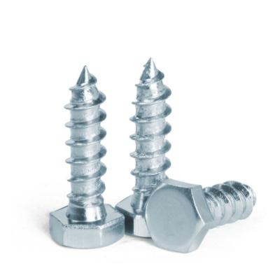 China Hex Head Wood Screw Din571 Lag Bolt Coach Screw voor staal/SUS304 binnen bevestigingsmiddelen Te koop