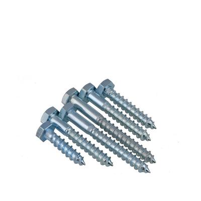 China Hex Head Wood Screw Din571 Lag Bolt Coach Screw voor staal/SUS304 binnen bevestigingsmiddelen Te koop