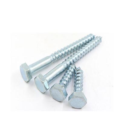 China Hex Head Wood Screw Din571 Lag Bolt Coach Screw voor staal/SUS304 binnen bevestigingsmiddelen Te koop