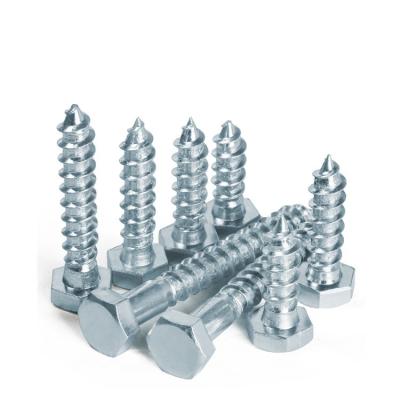 China Hex Head Wood Screw Din571 Lag Bolt Coach Screw voor staal/SUS304 binnen bevestigingsmiddelen Te koop