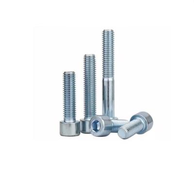 China DIN912 gegarandeerd 8.8 12.9 Zwarte zinkgeplatte halve draad Hex Socket Head Cup Screw Bolt Te koop