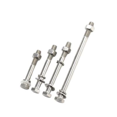 Cina 35 mm lunghezza M16 filettatura Dimensione Hex testa bulloni DIN933 zinco placcato grado 8.8/10.9 Acciaio SUS304 in vendita