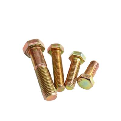 Cina 35 mm lunghezza M16 filettatura Dimensione Hex testa bulloni DIN933 zinco placcato grado 8.8/10.9 Acciaio SUS304 in vendita