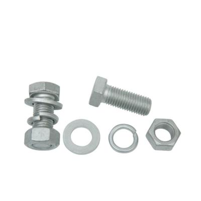 China Hot Dip Galvanized Hex Head Bolt Graad 5 Graad 8 DIN931 DIN933 Te koop