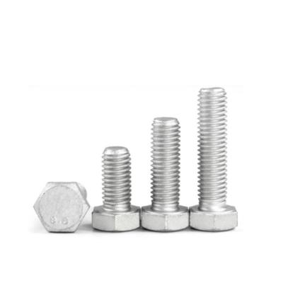 China Hot Dip Galvanized Hex Head Bolt Graad 5 Graad 8 DIN931 DIN933 Te koop