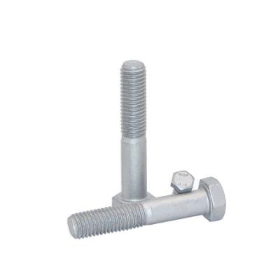 China Hot Dip Galvanized Hex Head Bolt Graad 5 Graad 8 DIN931 DIN933 Te koop