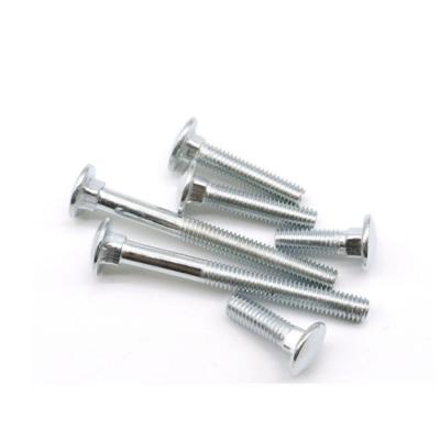 Cina DIN603 Zinc Plated Mushroom Square Neck Carriage Bolt M4 M6 M8 M10 M12 100mm Lunghezza OEM in vendita