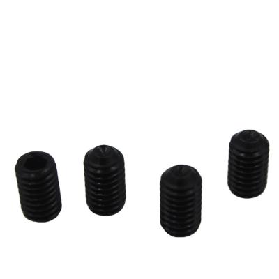 China DIN Standard M2 M3 M4 M6 M8 M10 parafuso de conjunto de aço com acabamento de óxido negro e tomada hexagonal à venda