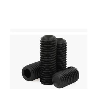 China Metrisch meetsysteem SS304 Headless Hexagon Socket Set Schroeven Gepassiveerde afwerking Te koop