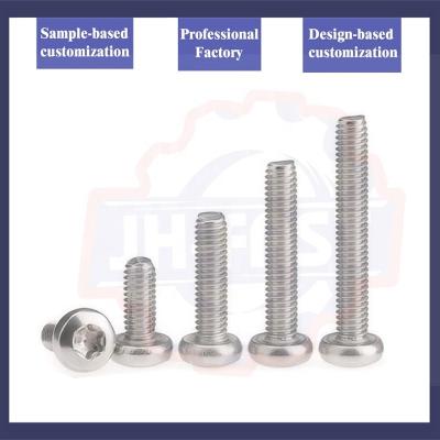 Cina 6x55 5x50 M2.5 M3 M4 M5 M6 M8 Vite di bloccaggio toppa in nylon Torx a testa cilindrica nel sistema di misurazione metrico in vendita