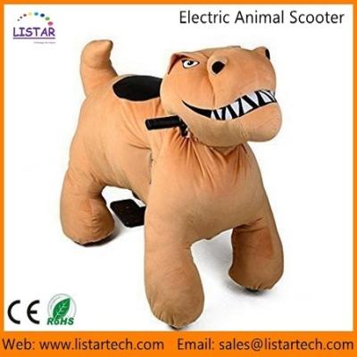 China Coin Operated Battery Animals Electric Ride on motorized animals -Dinosaur for sale