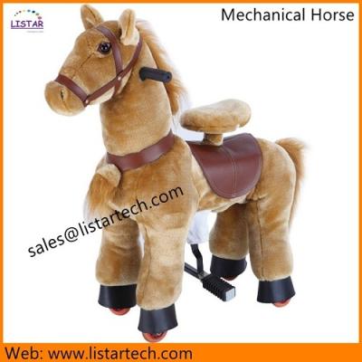 China Mechanical Horse Walking Horse Toy for sale, Kid Riding Horse Toy, Walking Horse on Wheel for sale