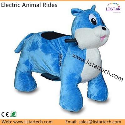 China Big Plush Electric Animal Scooters, Coin Operated Animal Rides Zippy Bike for Kids Party for sale
