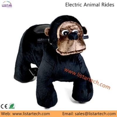 China Motorized Stuffed Animals Rides for Adult, Battery Walking Animal Kiddie Scooter in Mall for sale