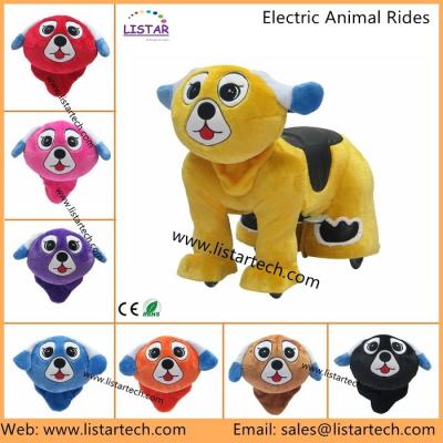 China China Supply Funny Stuffed Animals, Walking Animal Rides, Stuffed Animal Electric Scooter for sale