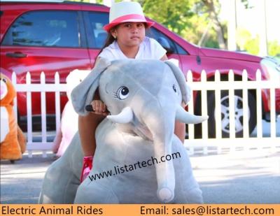 China New Design Coin Operated Electrical Animal Toy Cars Stuffed Toys on Animal for Child for sale