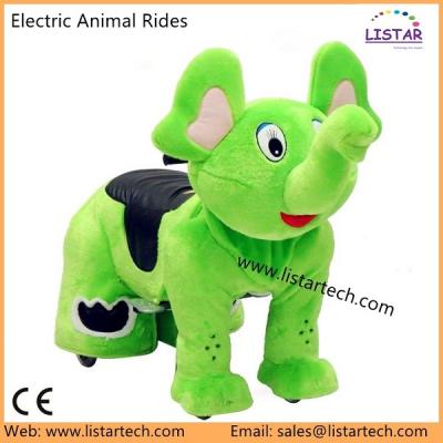 China Happy Rider Toys, Coin Operated Plush Motorcycle, Electric Animal Toy, Animal Rides for sale