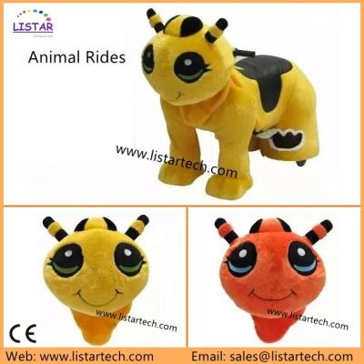 China Attractive Motorcycle Sidecar for sale, Child Toy on Ride, Plush Electrical Animal Toy Car for sale