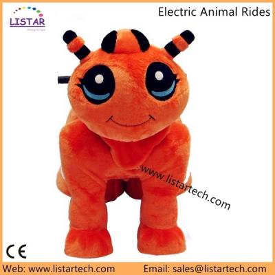 China Plush Animais Motorizado Swing Car Plush Motorized Riding Animals from China Supplier for sale