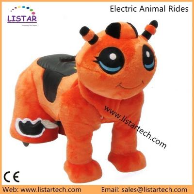 China Motorized Plush Riding Animals Children Amusement Park Rides Hot New products for Sales for sale