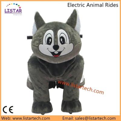 China Cartoon Design Motorized Animals Electrical Toy Animal Rides Animal Ride Popular Game for sale
