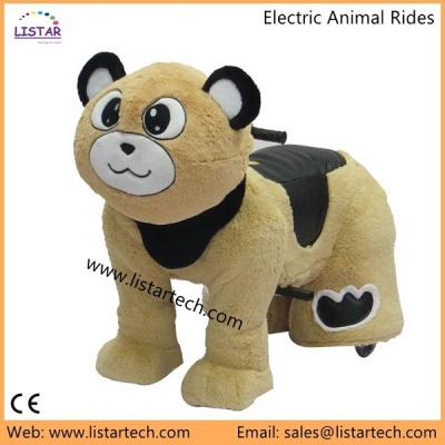 China Wholesale Motorized Plush Riding Animals Happy Rides On Animals Parent Animal Ride for Kid for sale