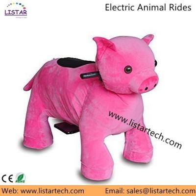 China Plush Battery Operated Animal Rides with a Soft Body and an Innovative Driving System for sale