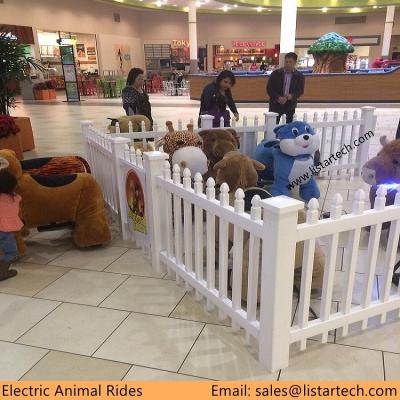 China Fashion Design Stuffed Plush Animal Toys for Bike Shop Walking Animals with Music and LED for sale