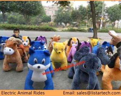 China Plush Toys Play By Play China Wholesale Animal Rides Coin Car Operated Game Machine for sale