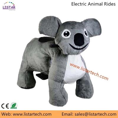 China Coin Operated Motorized Animal Rides For Mall Coin Operated Plush Electric Bikes for Sale for sale