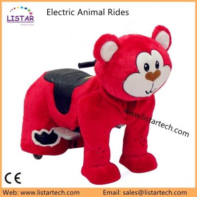China Party Rental Bike Motorized Child in Cover Stuffed Animals Plush Wheel Zippy Animal Rides for sale