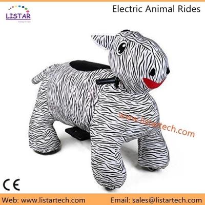 China Wholesale Zebra Kiddie Rides, Coin Operated Motorized Kiddy Rides For Sale for sale