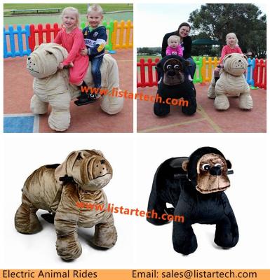 China Outdoor Amusement Park Kids Battery Cars Kiddy Ride Electric Animals Dinosaur Game Bike for sale
