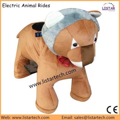 China Kids Riding Bikes Funny Game Dolls Walking Toy Animal Lion Battery Power Car for Baby for sale