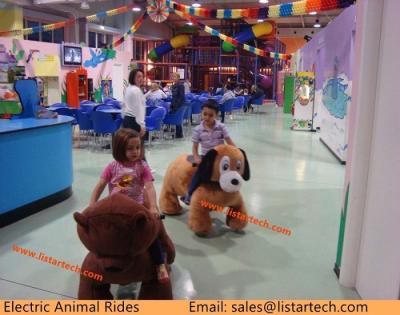 China Adults and Kids Rechargeable Walking Animal Rides with CE Certification in Mall for sale
