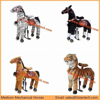 China Pony Cycle Toy Horse with Human Power, Ride on Horse, Ride on Plush Pony Toy for Sale for sale