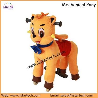 China Kids Toy Horses that Walk, Mechanical Pony with Human Power, Animal Rides on Pony Cycle for sale
