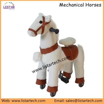 China Ride on Car in Ride on Horse Toy Pony Amusement Park Rides, Walking Ride on Horse for Sale for sale