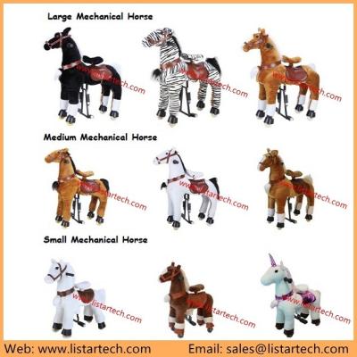 China New Attractions Park Recreation Facilities Giddy up Rides Mechanical Ride on Horse Rides for sale