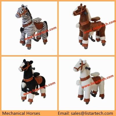 China Cute Little Mechanical Ride on Horse Ride on Pony, Riding Toys Walking Toy on Horse for sale