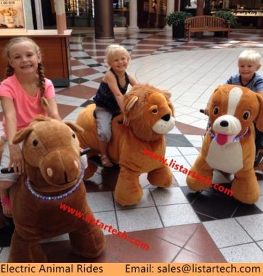 China Funny Stuffed Animals, Kiddie Animal Ride Entertainment Happy Kids Rides for Shopping Mall for sale