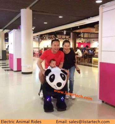 China New Design Family Animal Rides Adult Coin op Plush Mechanical Animal Ride Kids Rides for sale