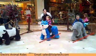China battery powered ride on animal street rides Kiddie Ride On Animals for sale