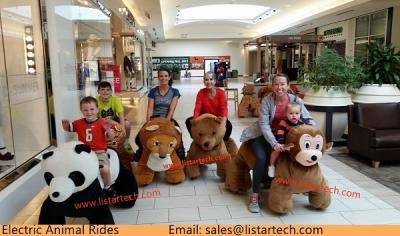 China Animal Walking Rides Kiddle Plush Ride, Walking Battery Animal Kiddie Adult Rides in Mall for sale
