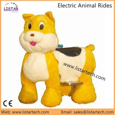 China Plush Motorized Animal & Walking Animal Bike in Mall, Battery Animal Car Zippy Rides for sale