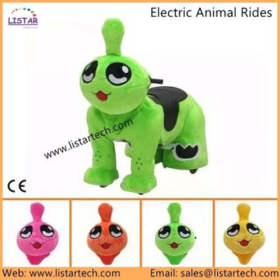 China Ride On Toy Plush Electric Animal Scooter, Plush Animal Ride Walking Bike for Adults for sale